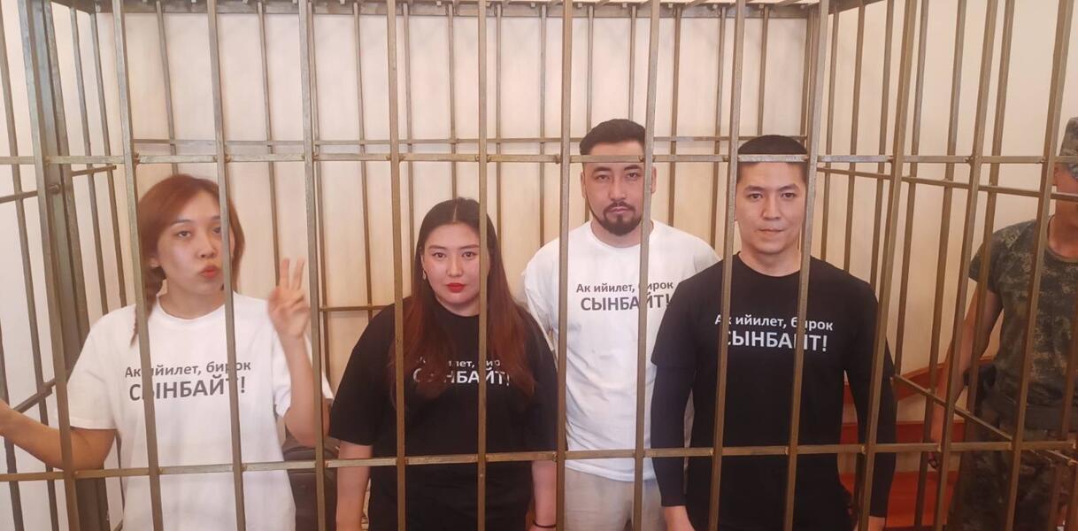 Kirgisistan | Makhabat Tazhibek-kyzy und Azamat Ishenbekov erhielten 6 ...